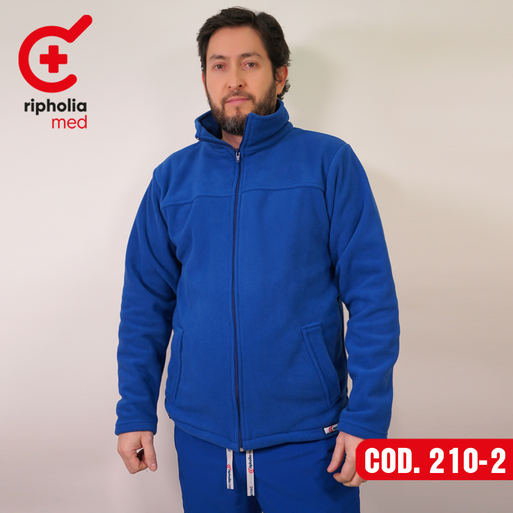 POLERÓN HOMBRE MICRO POLAR AZUL REY – Uniformes Florence